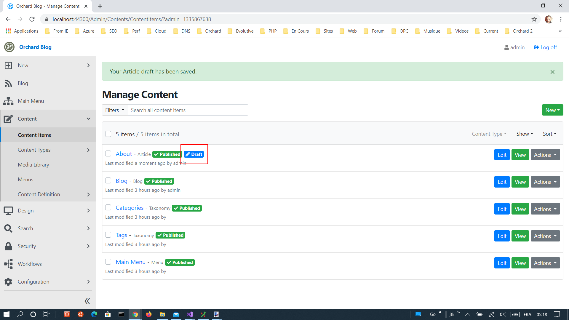 Content activities issue 4 · Issue #6599 · OrchardCMS/OrchardCore · GitHub