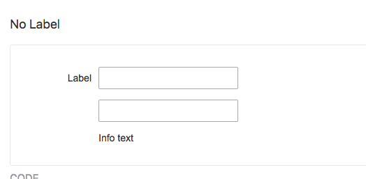 Allow for creating a horizontal form element of different sizes · Issue ...