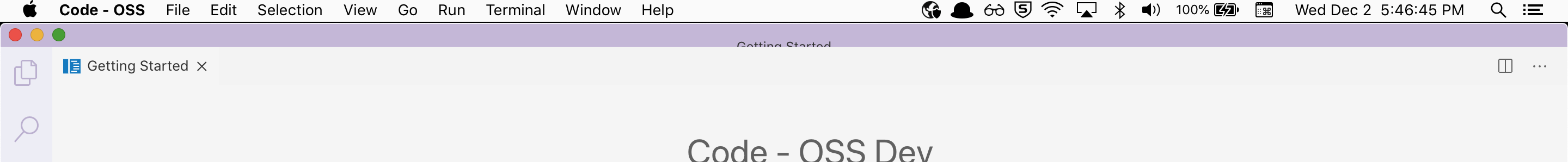 MacOS native title frequently misaligned · Issue #111780 · microsoft/vscode · GitHub
