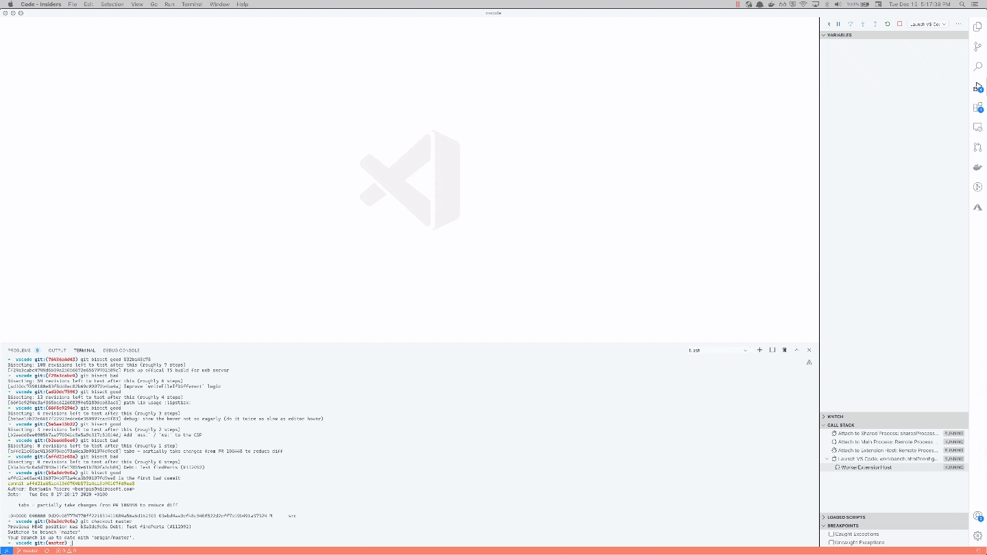 Tab bar not rendered on first load of only a welcome editor · Issue ...