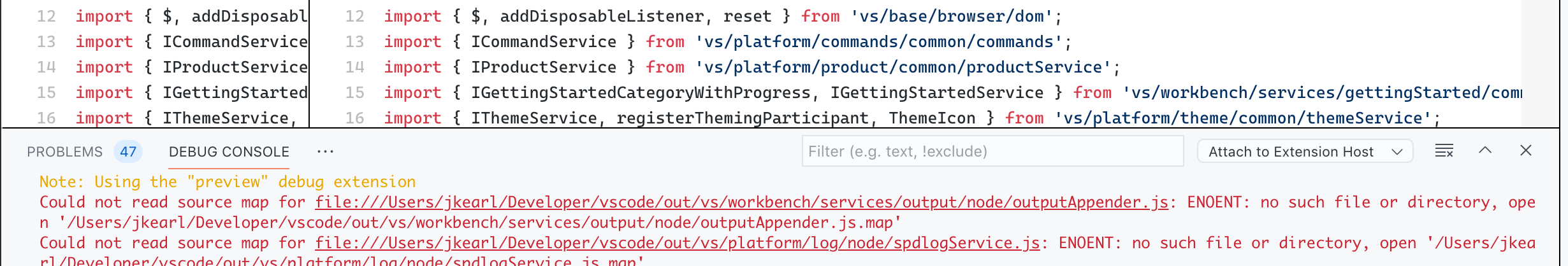 Panel tabs cut off unnecessarily · Issue #116872 · microsoft/vscode · GitHub