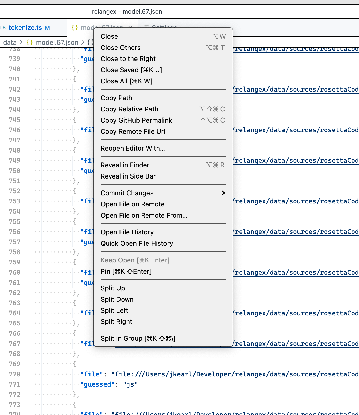 “Open Containing Folder” gives a wrong path in thunar file manager · Issue #138024 · microsoft ...