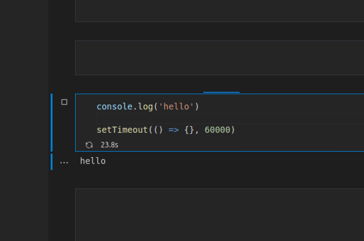 Weird border gap in running cell · Issue #141480 · microsoft/vscode ...