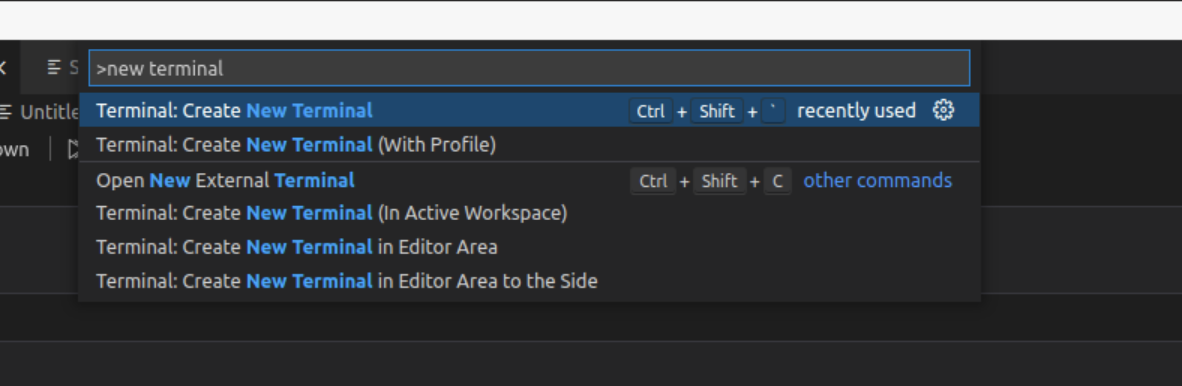 Add "Open Terminal" command (internal) · Issue #141487 · microsoft ...