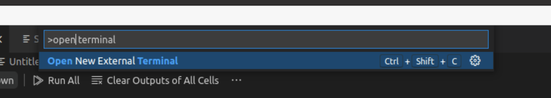 Add "Open Terminal" command (internal) · Issue #141487 · microsoft ...