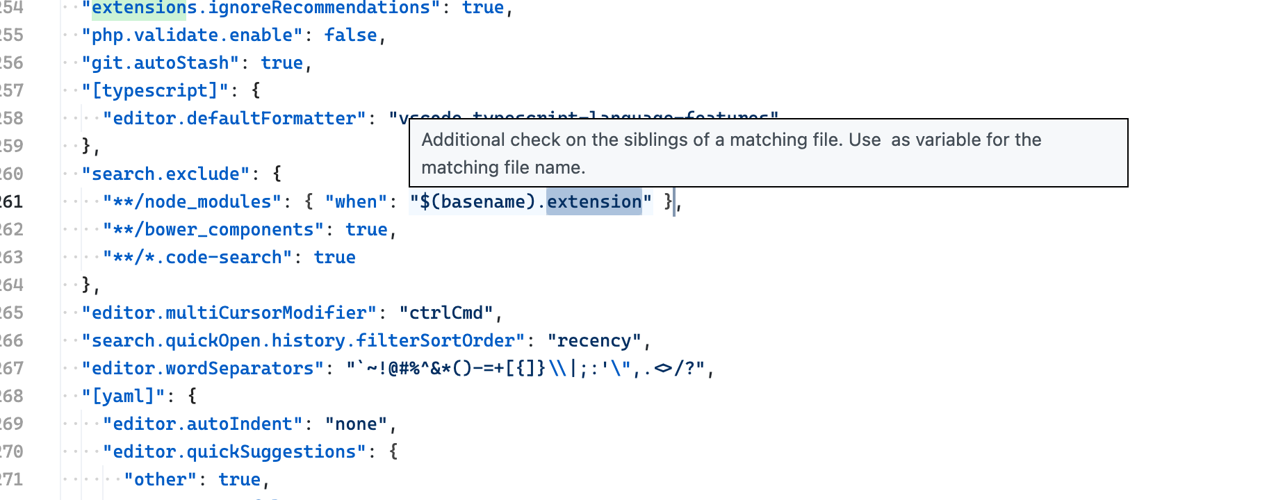 File nesting patterns should use ${ not $( · Issue #145663 · microsoft ...