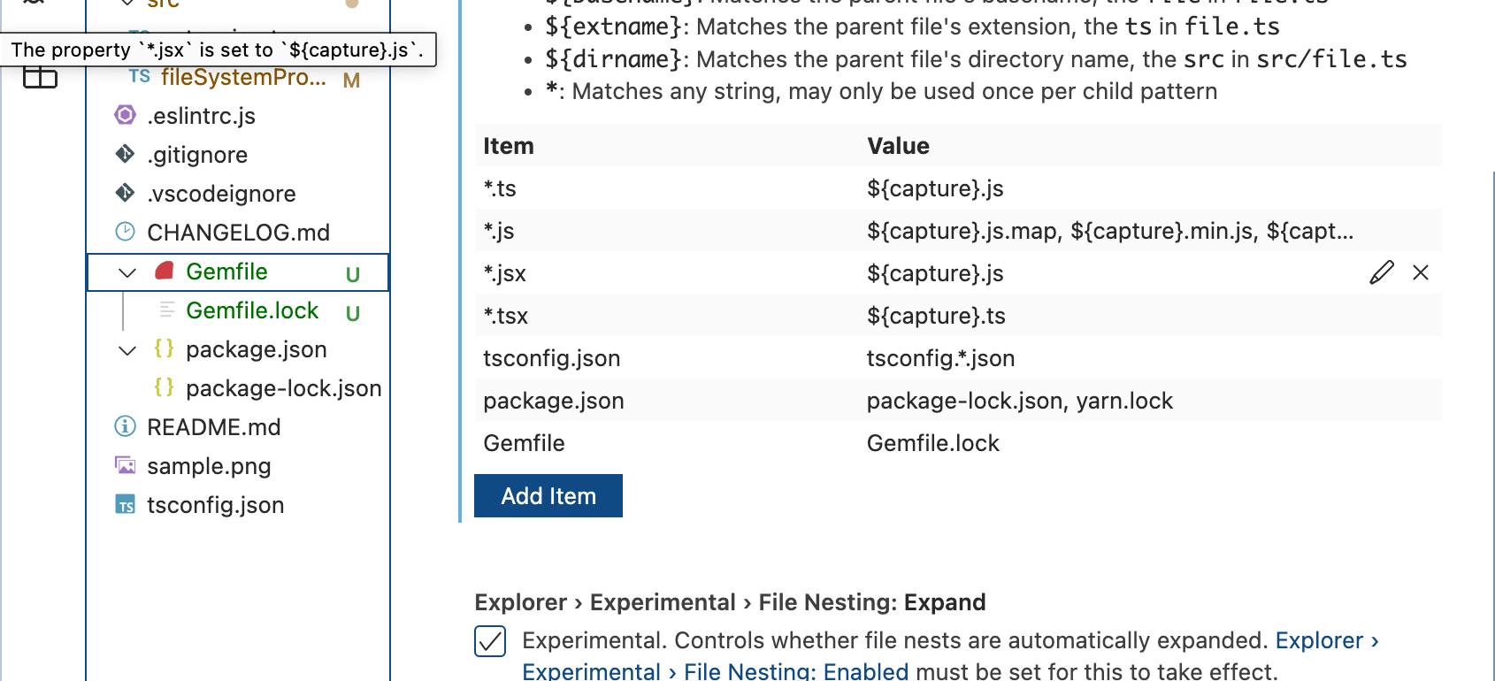 Case sensitivity of nesting parents · Issue #146761 · microsoft/vscode ...