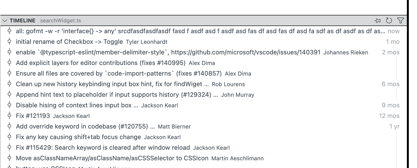 Timeline: Long commit message pushes important info out of view · Issue ...