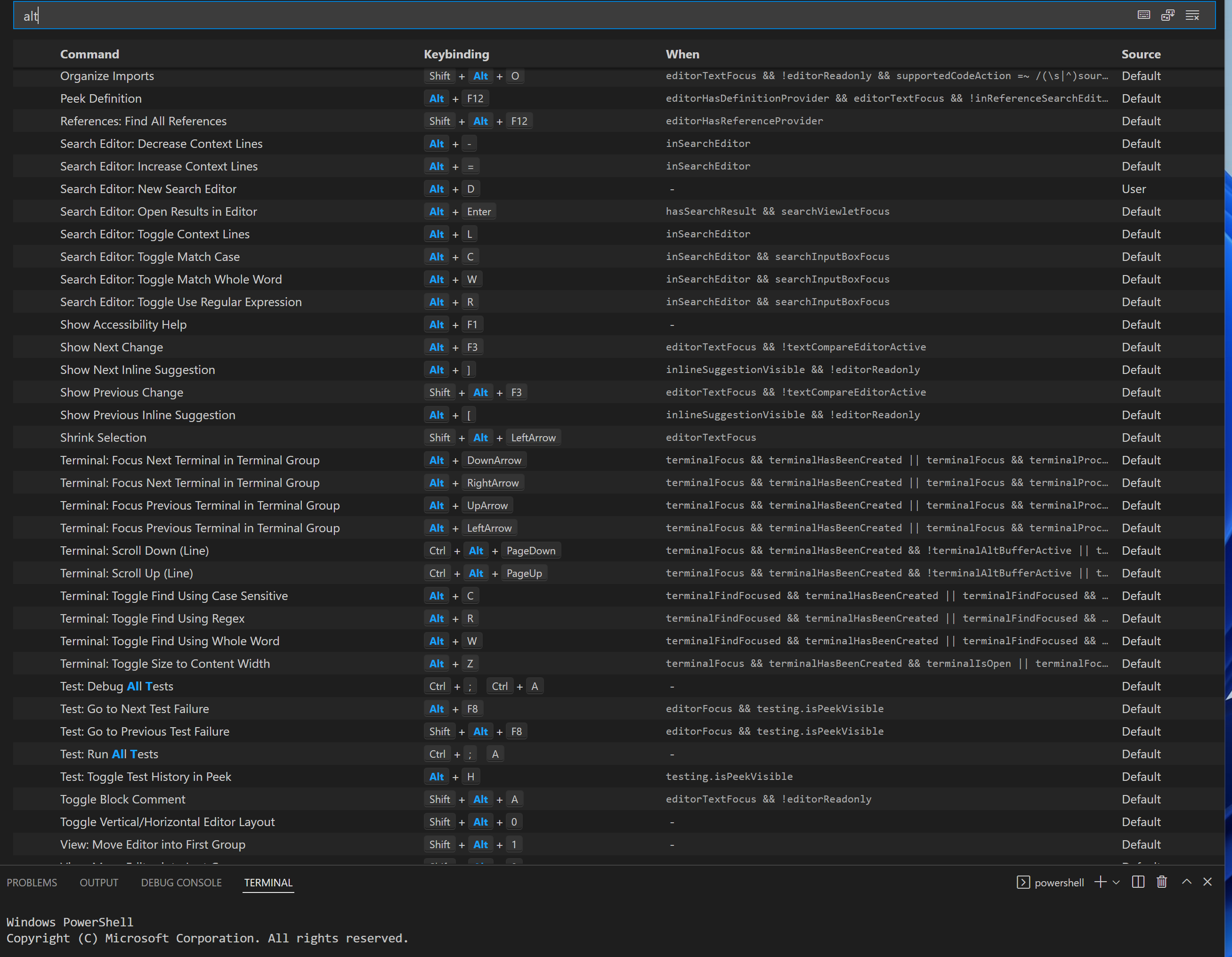 Regression: Keybinding conflict for Command-E · Issue #148009 ...