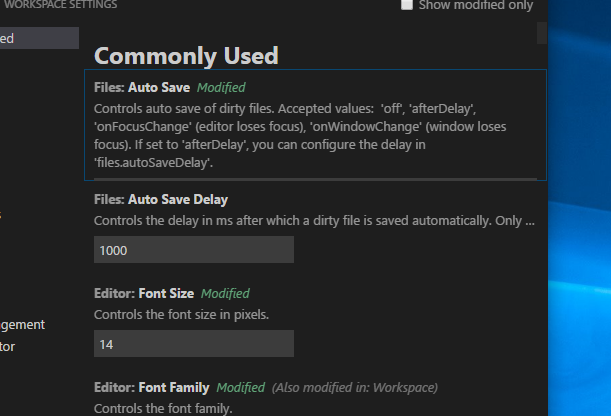 Settings Editor Input Clipped On Narrow Editors · Issue 53190