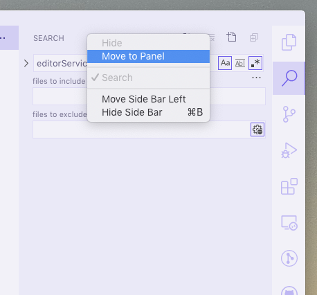 "Toggle View Mode" for Search. · Issue #90898 · microsoft/vscode · GitHub