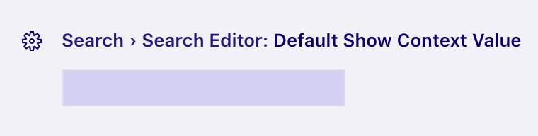 Add option to configure the default show context (number of context lines) in search editor ...