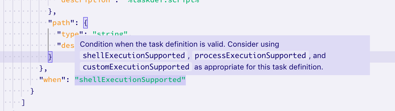 Link to docs on what `when` clauses mean · Issue #104000 · microsoft ...