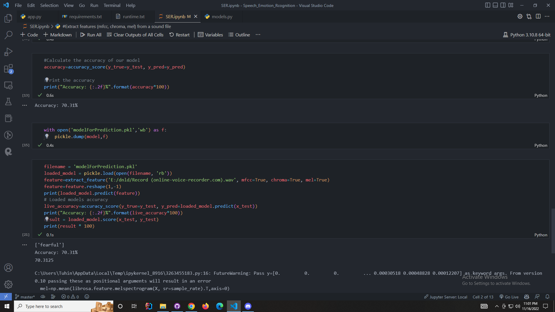 GitHub - tuhinexe/speech-emotion-recognition