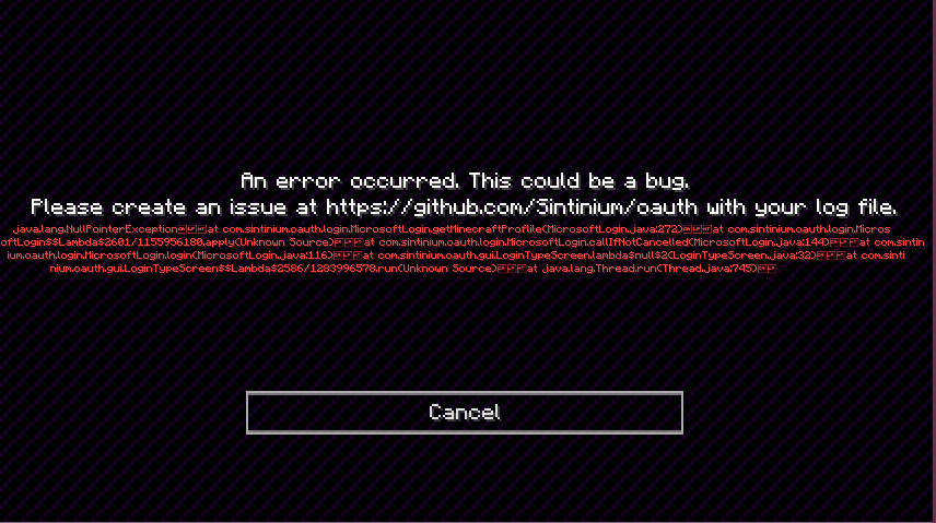 oAuth issues · Issue #146 · xJon/Hexxit-II · GitHub