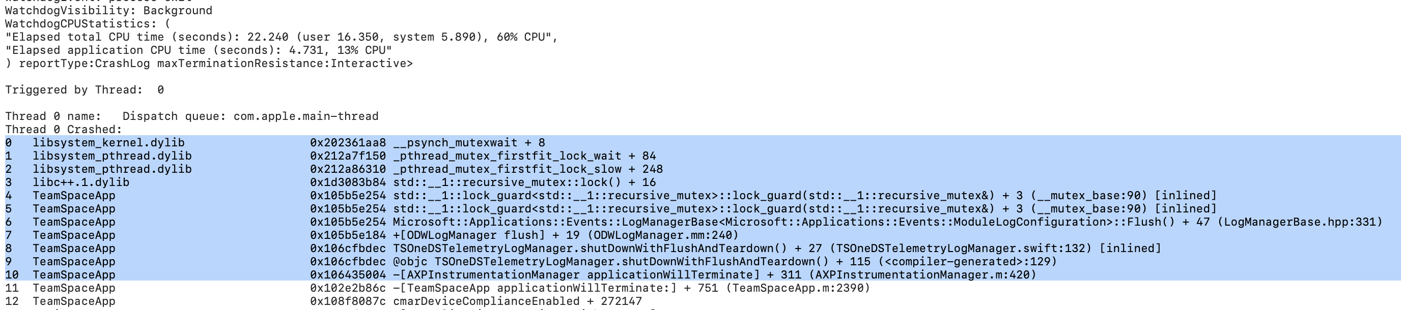 Cpu Usage Crash On Calling The Flush Api · Issue 1090 · Microsoft Cpp Client Telemetry · Github