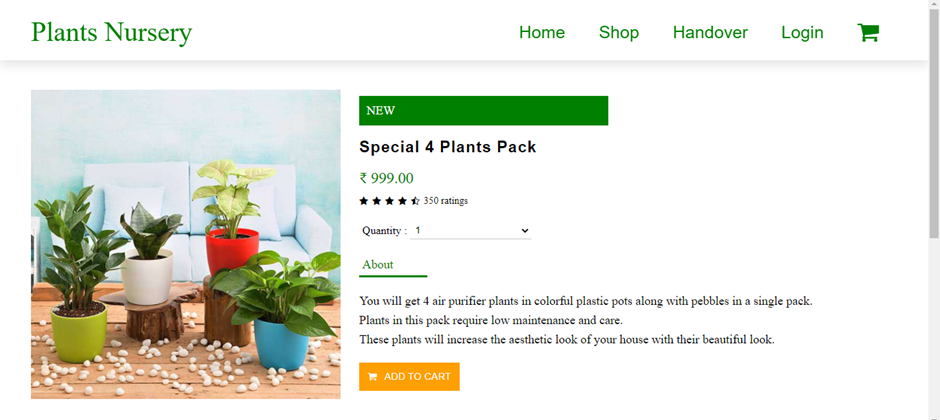 GitHub - 1Rithik1/Plants_Nursery_Website: Plant Nursery is a website ...