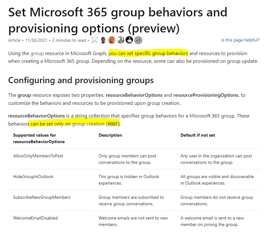 Setting resourceBehaviorOptions is not possible using the client library · Issue #1193 ...