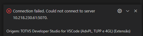 Erro de conexão do servidor TSS · Issue #530 · totvs/advpl-vscode · GitHub