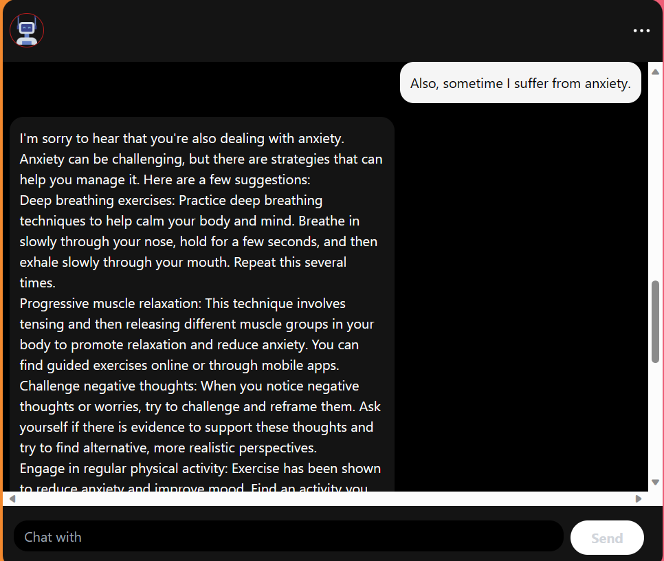 GitHub - akshaygupta1407/Mercor-Chatbot-Development: Track1 - Mental Health chatbot