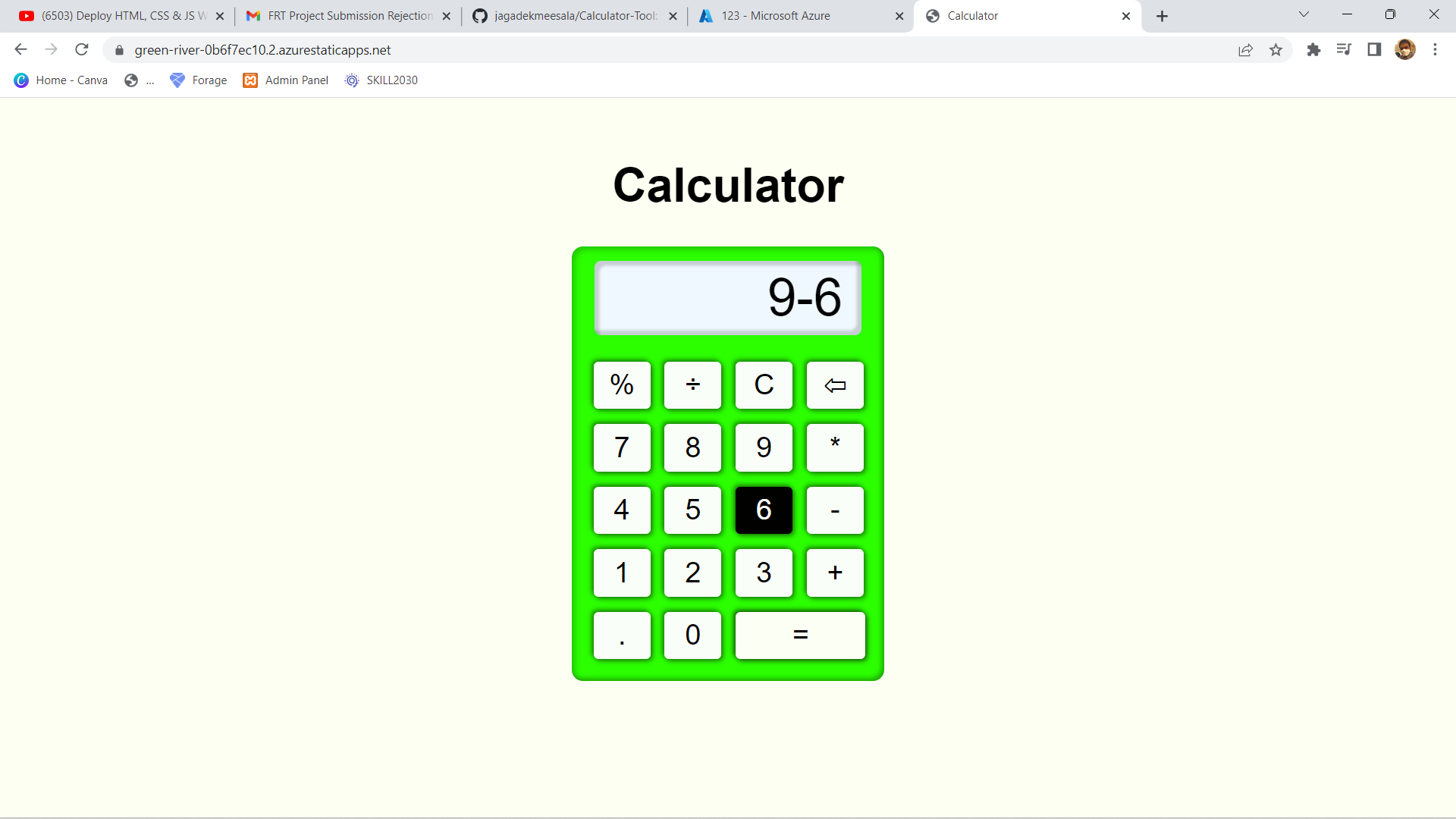 GitHub - vaishnavitadala/Calculator_tool
