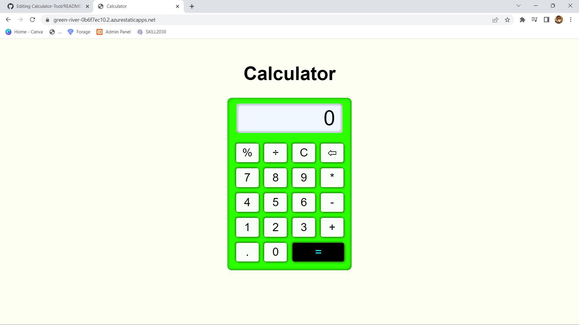 GitHub - jagadekmeesala/Calculator-Tool: This calculator tool enables ...