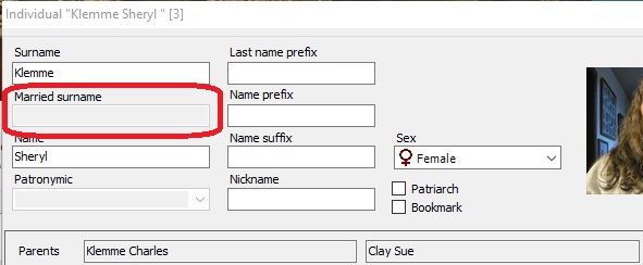 Marriage Surname Not Available · Issue #190 · Serg-Norseman/GEDKeeper · GitHub