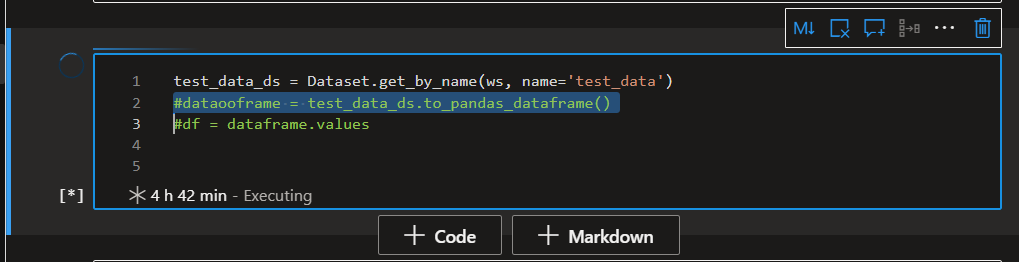 Issue loading dataset · Issue #1574 · Azure/MachineLearningNotebooks · GitHub
