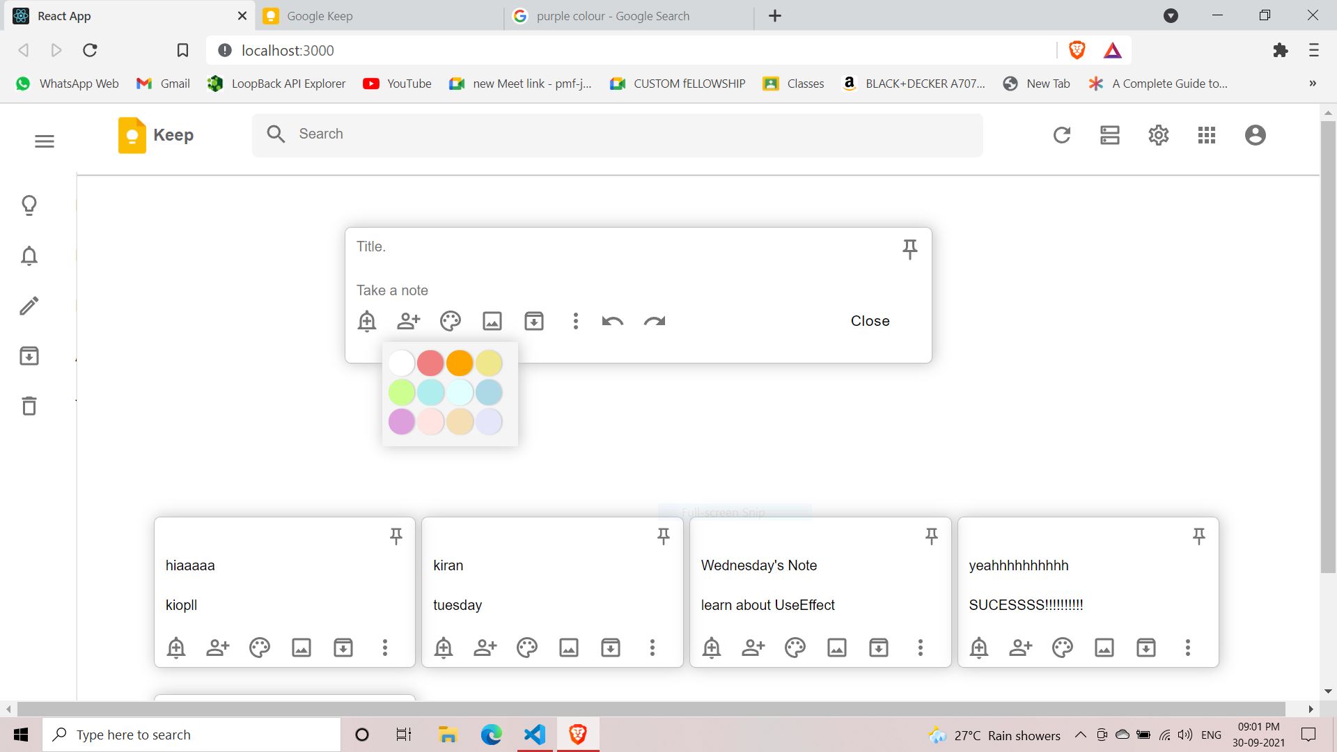 GitHub - kiranravindrant/GoogleKeep_clone