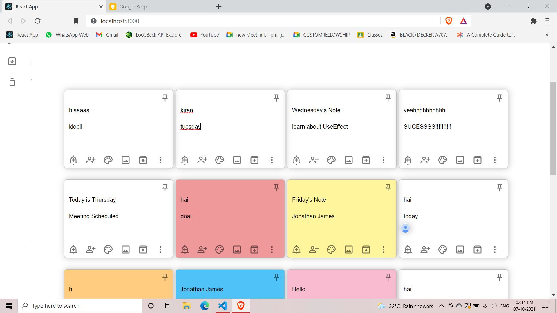 GitHub - kiranravindrant/GoogleKeep_clone