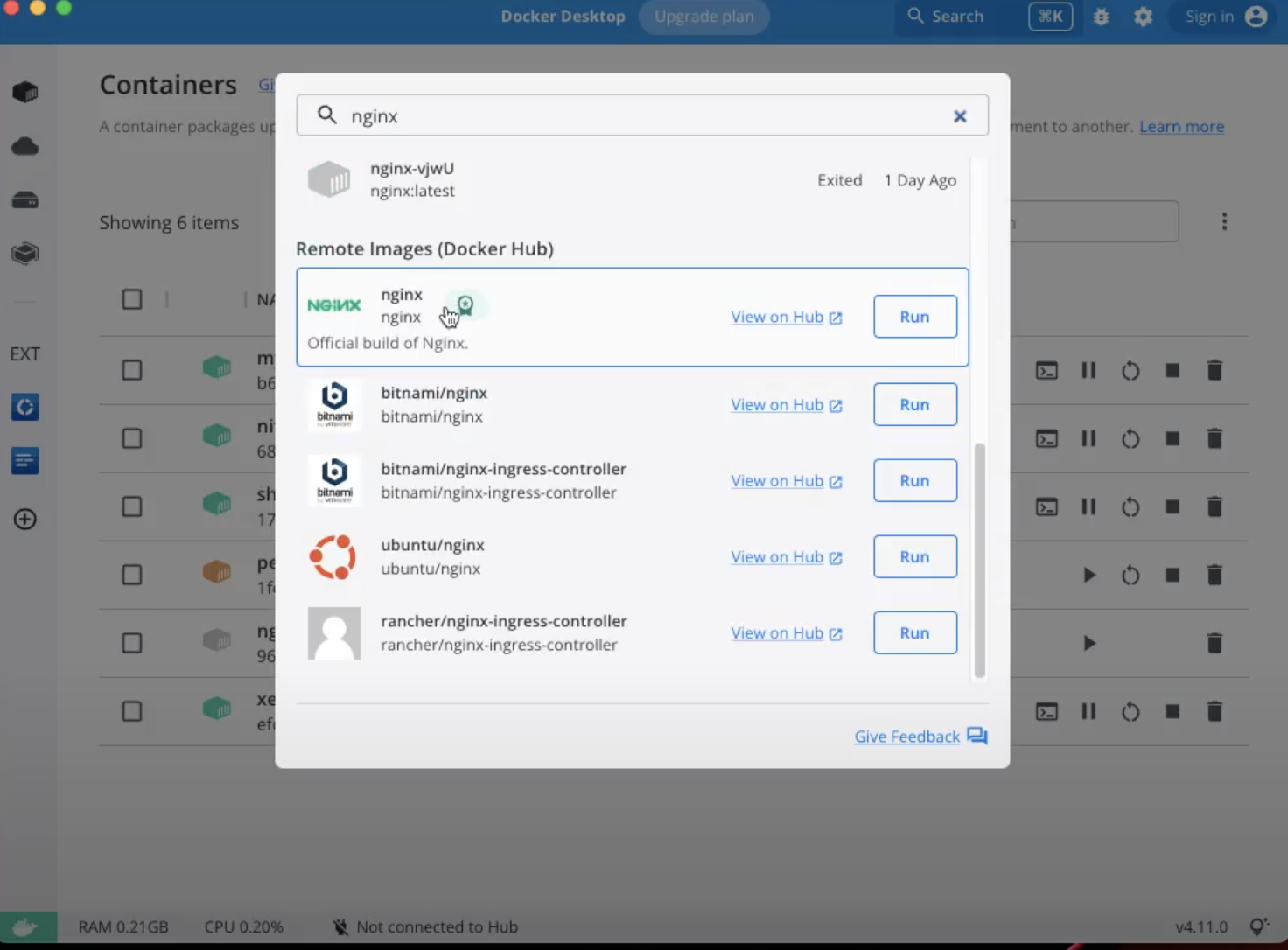 Search for all local images, remote images, and containers from Docker Desktop · Issue #400 ...