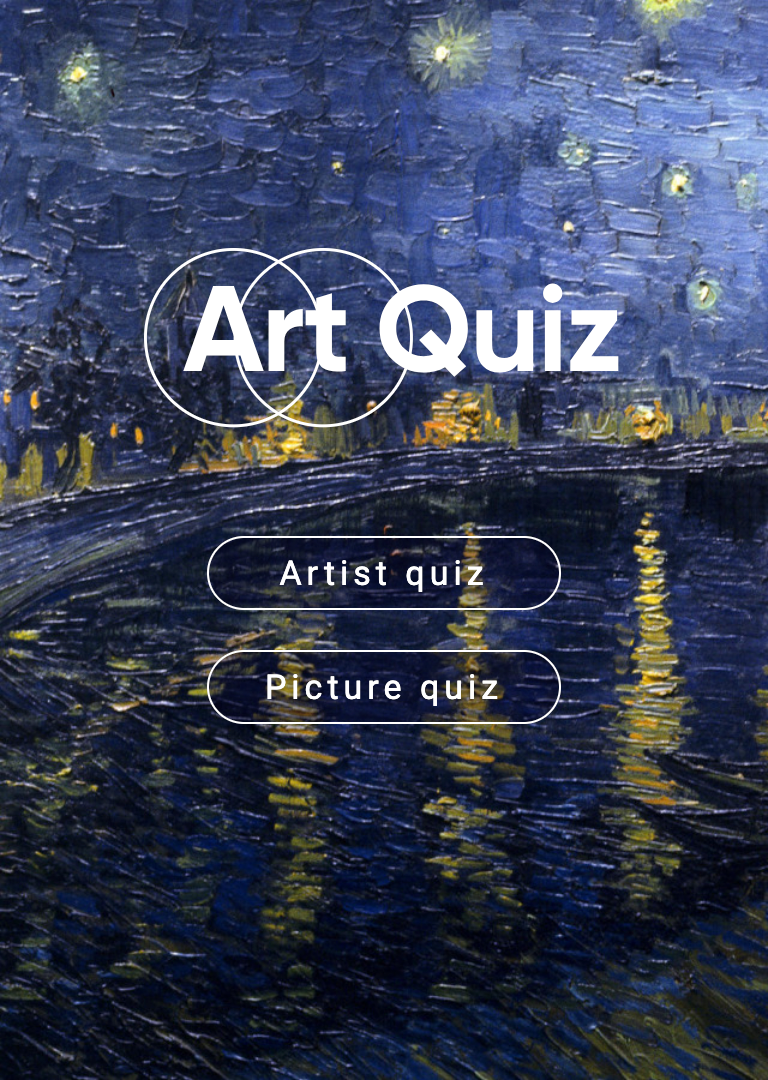 GitHub - YaninaSeb/ArtQuiz: Pet-проект "ArtQuiz" - это приложение-викторина на знание шедевров ...