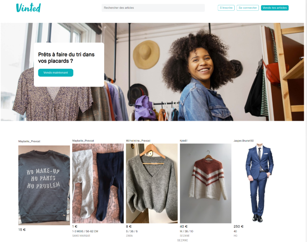 GitHub - SonDenys/vinted-frontend: Simplified replica of the website https://www.vinted.fr ...