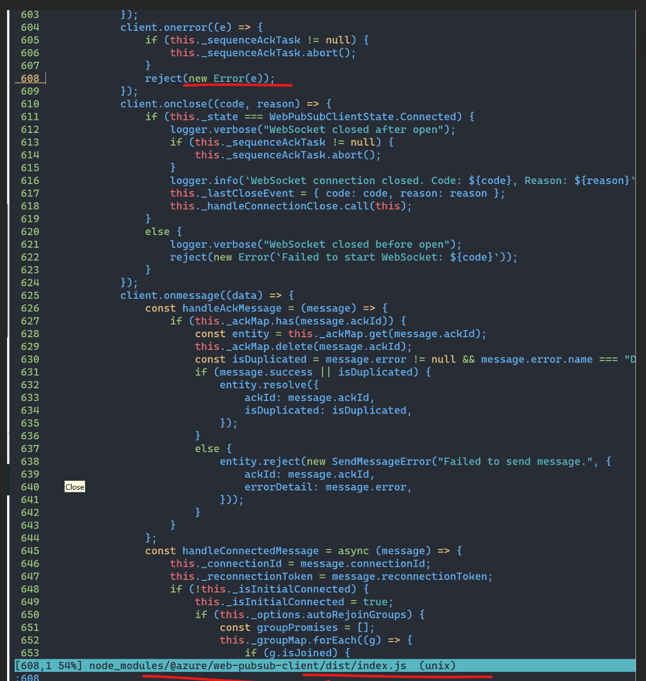 Aggregate error is shadowed · Issue #642 · Azure/azure-webpubsub · GitHub