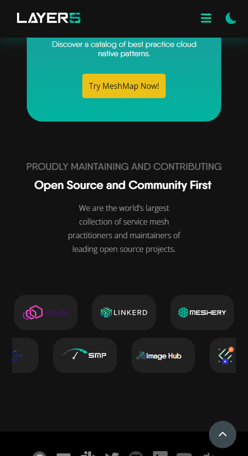 Projects Page: Most of the services are hidden after width is less than 550px. · Issue #3292 ...
