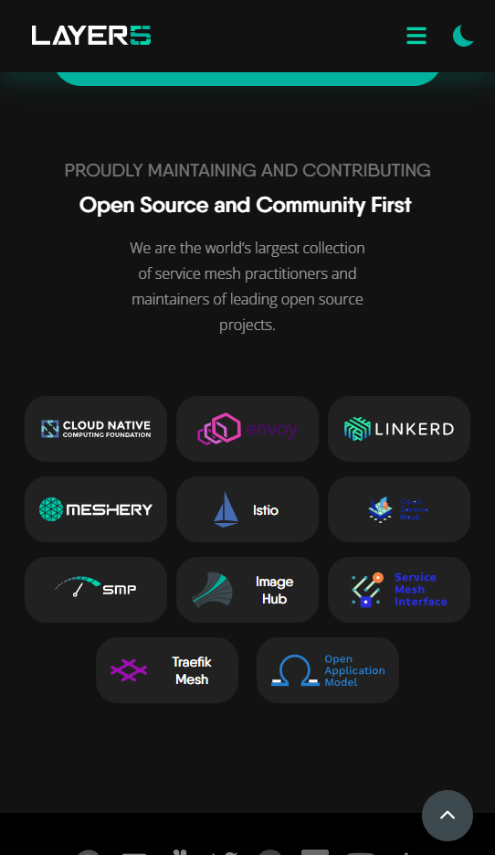 Projects Page: Most of the services are hidden after width is less than 550px. · Issue #3292 ...