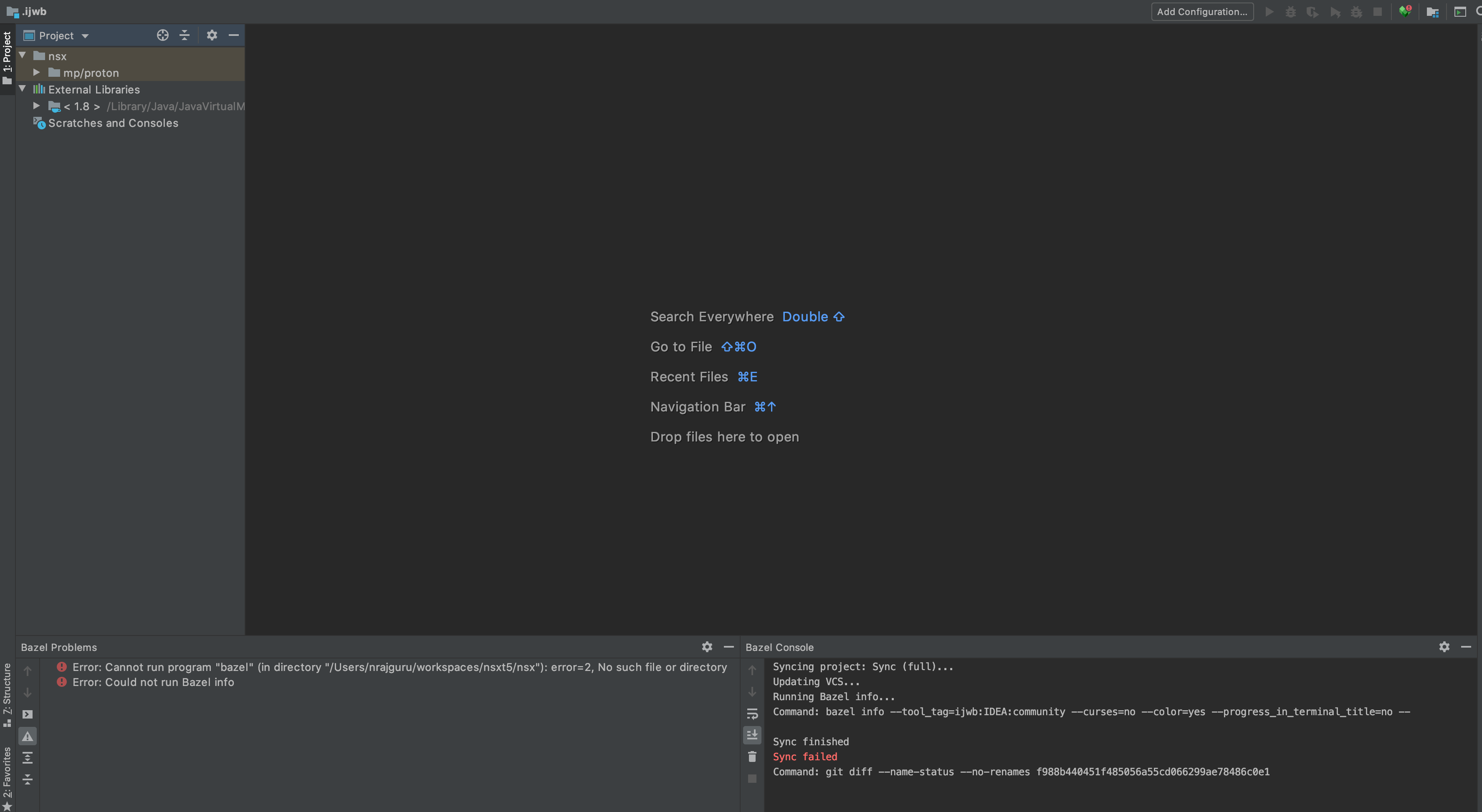 Intellij IDEA crash when using bazel plugin · Issue #2690 · bazelbuild/intellij · GitHub