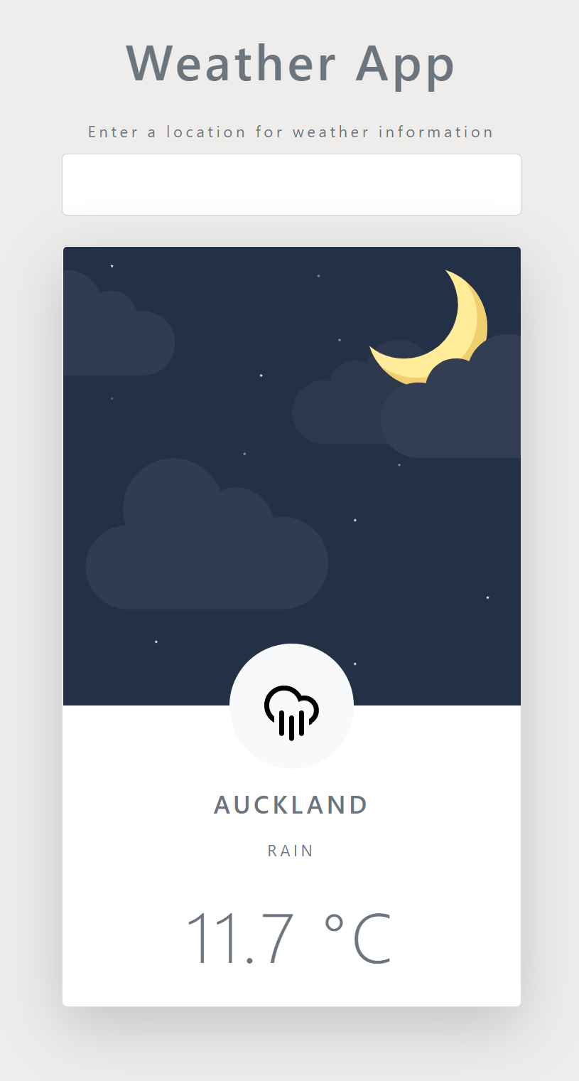 GitHub - arubin12/Weather-App-API-Project: This is a proof of concept ...