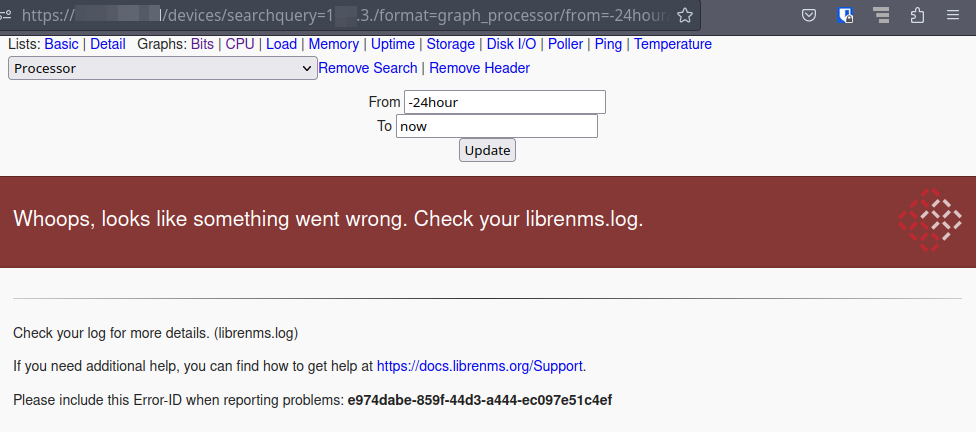 Seeing Stats From Devices Search · Issue 14912 · Librenmslibrenms · Github