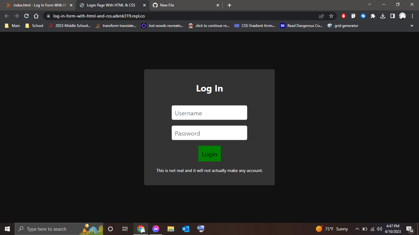 GitHub - aking319/Minimal-Login-Page-With-HTML-CSS: I was bored at like ...