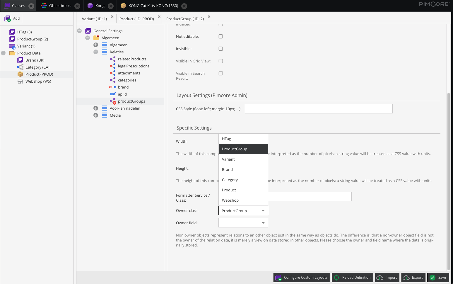 [Bug]: Reverse Object Relation not working for object bricks · Issue #10593 · pimcore/pimcore ...