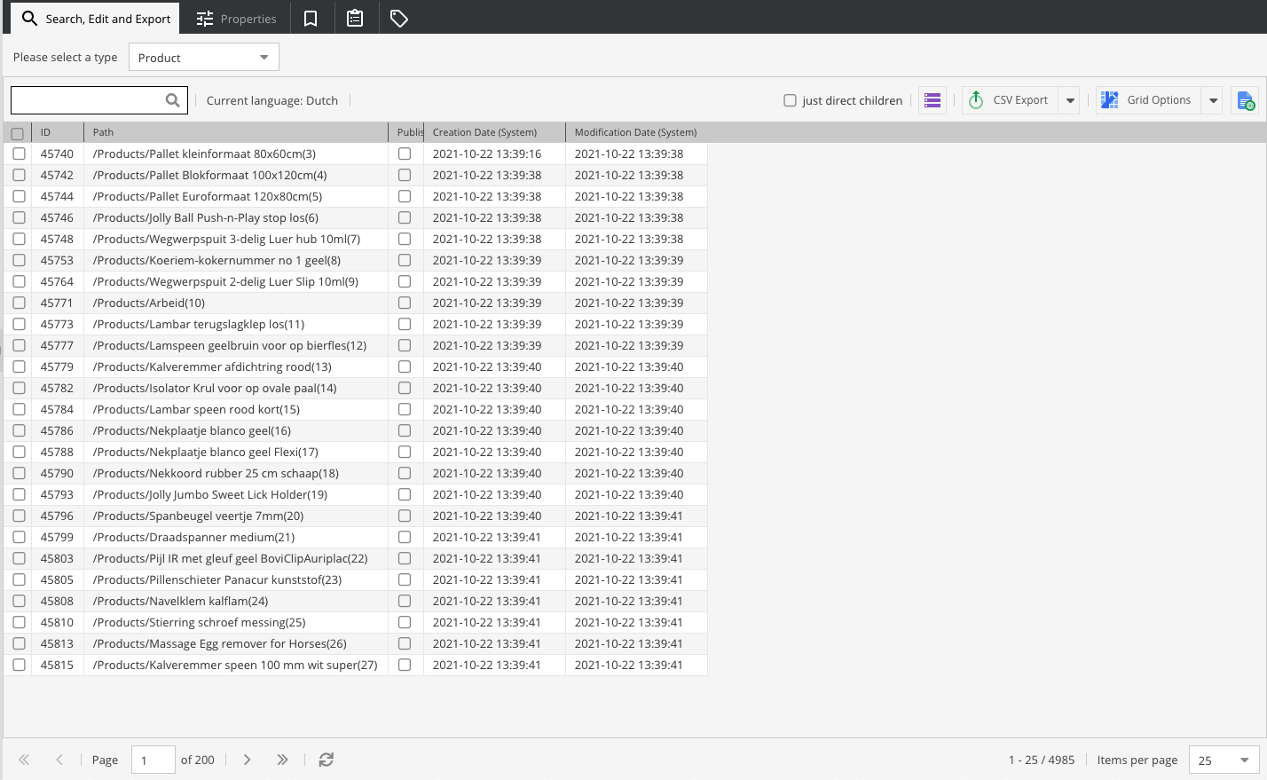 [Bug]: Searching dataobjects not working · Issue #10692 · pimcore/pimcore · GitHub