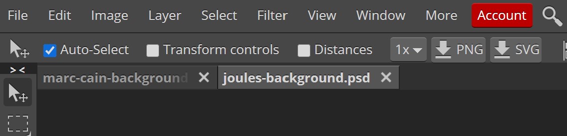 active / inactive tab colors · Issue #717 · photopea/photopea · GitHub