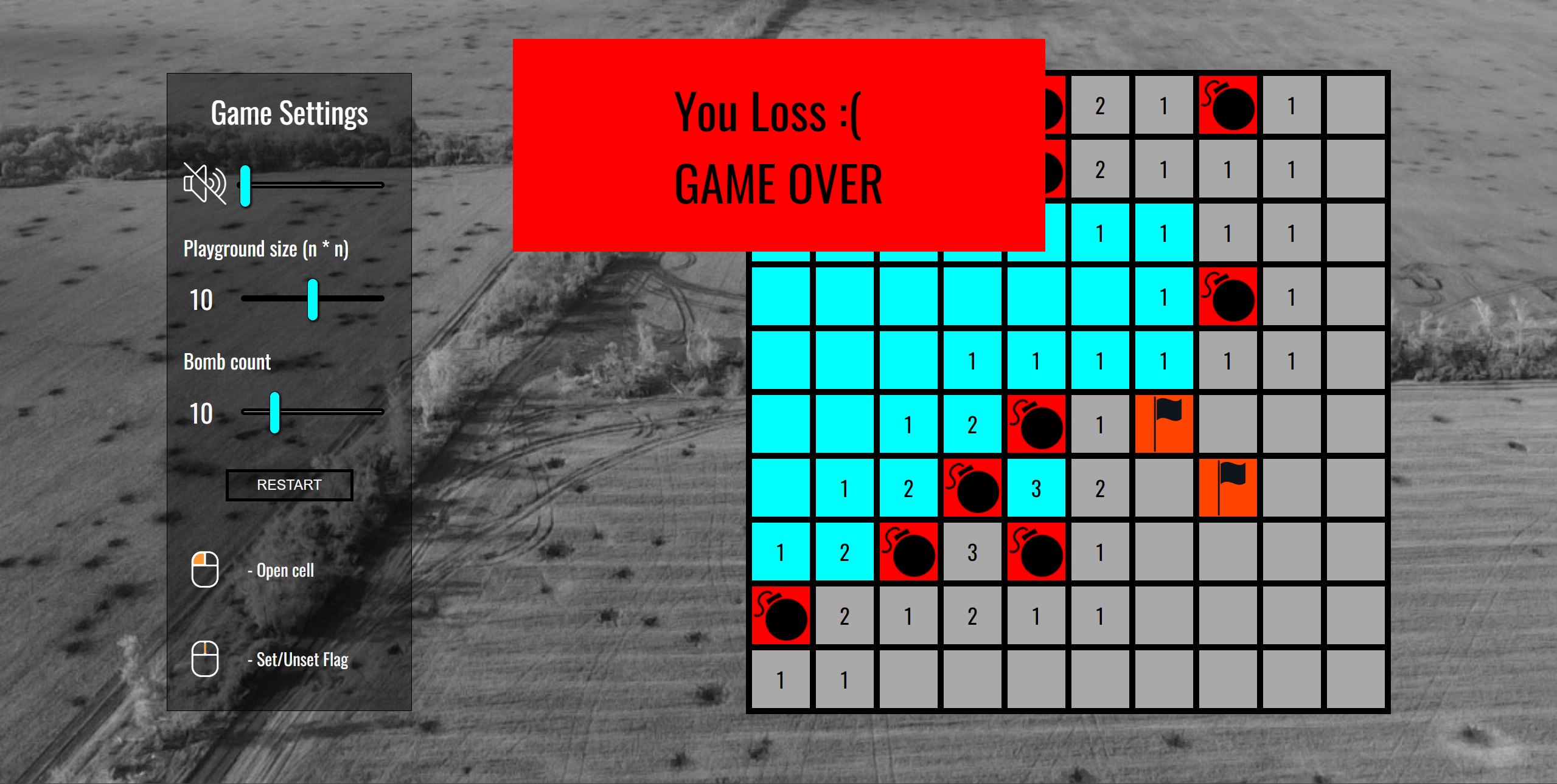 GitHub - Salymka/Mine-Sweeper: GAME