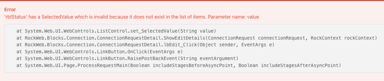 "Transfer Connection Request" breaks connection statuses · Issue #5162 · SparkDevNetwork/Rock ...