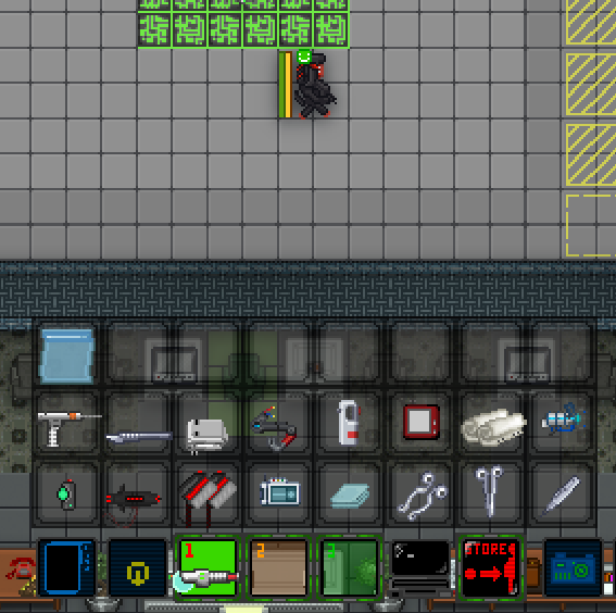 Syndicate Medical Cyborg missing Energy Saw toggled-on sprite · Issue ...