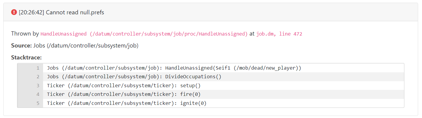 Round refused to start · Issue #68483 · tgstation/tgstation · GitHub