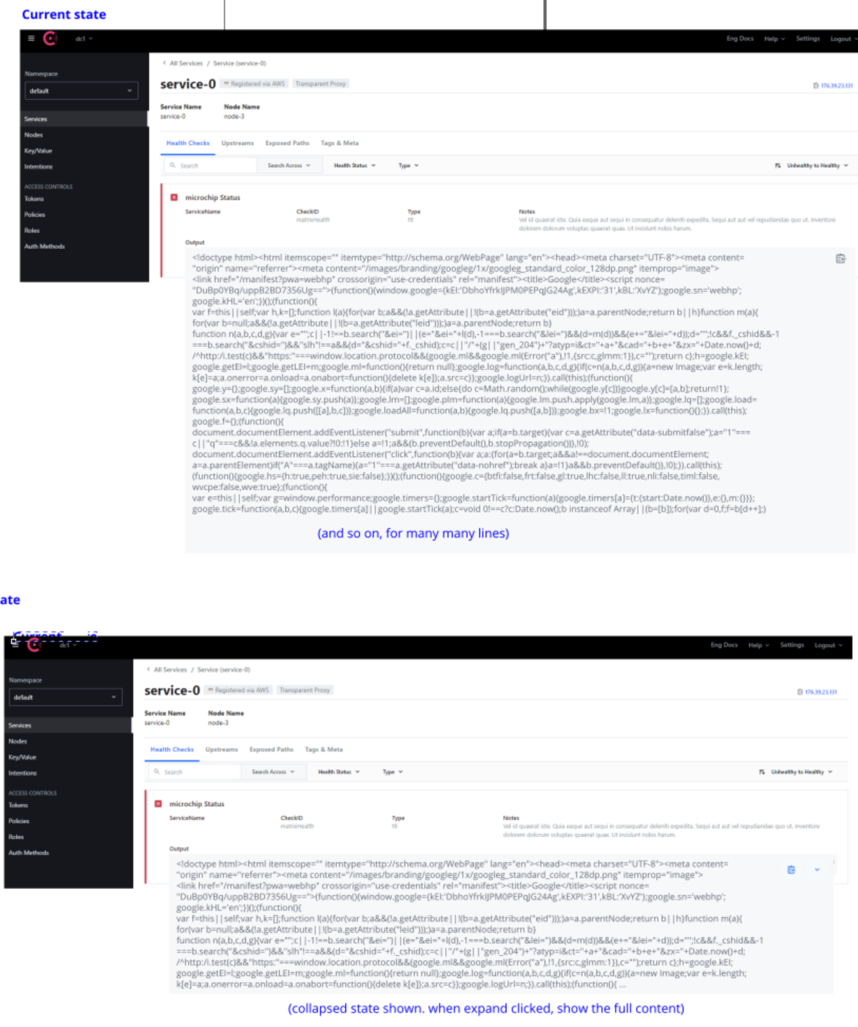 Truncate check HTTP check output if too long · Issue #8611 · hashicorp/consul · GitHub