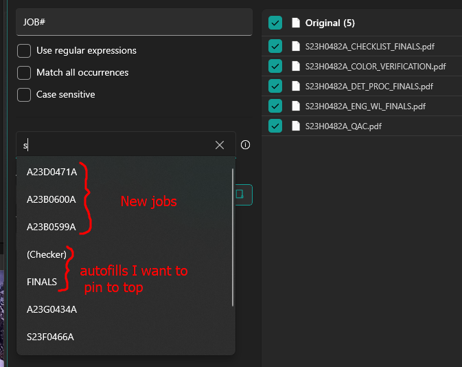 Ability to pin PowerRename autofill · Issue #27008 · microsoft/PowerToys · GitHub