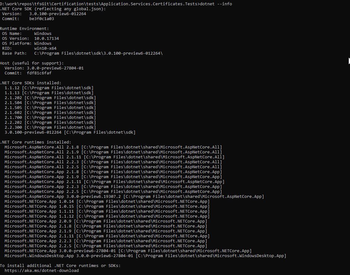 TargetFramework netcoreapp3.0 · Issue #144 · xunit/visualstudio.xunit · GitHub